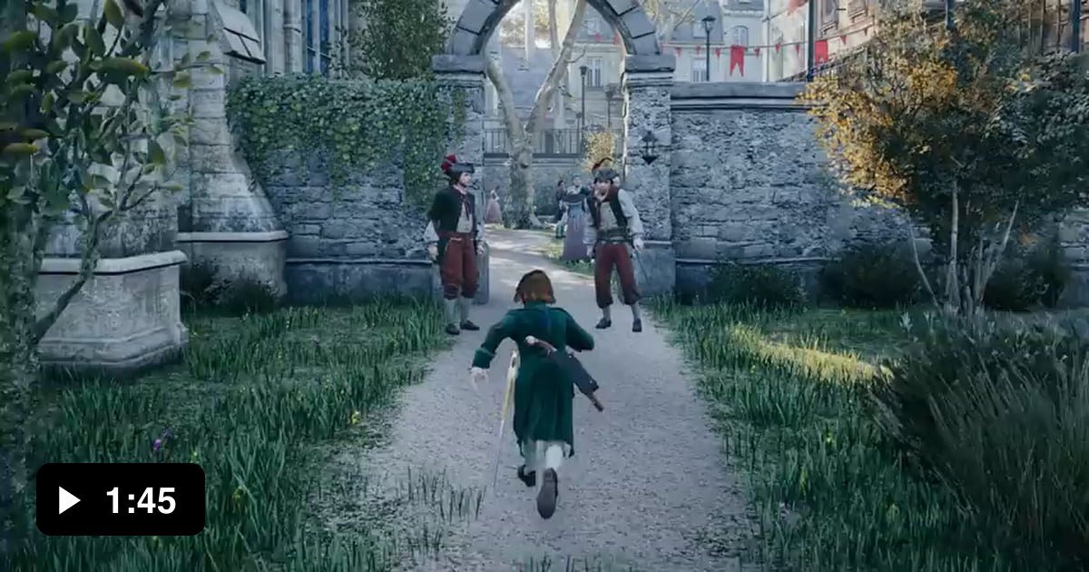 Kid Arno mod in assassin's creed unity - 9GAG