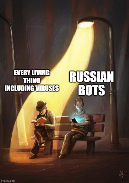 F**k you russian bots - 9GAG