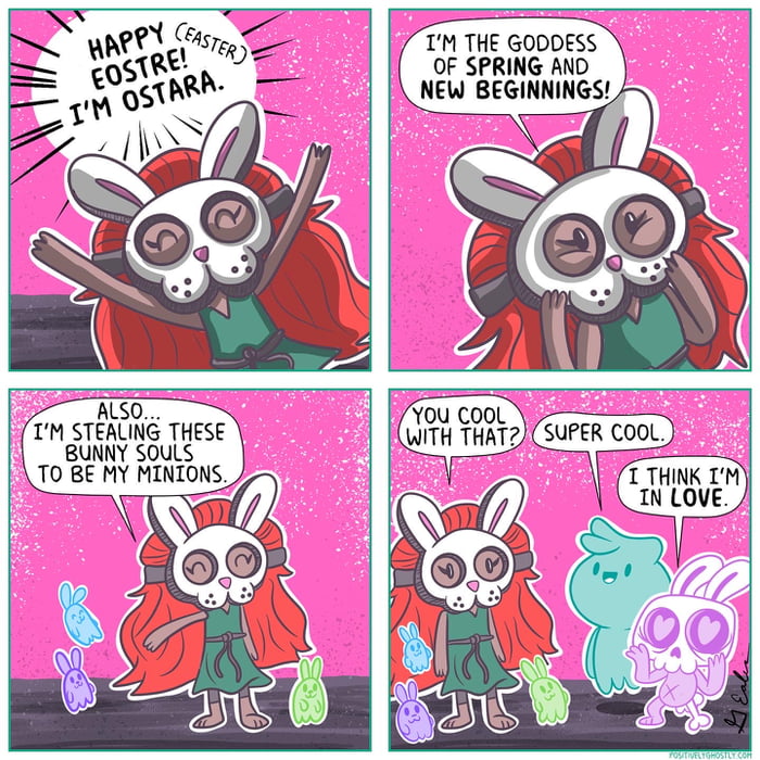 Happy EOSTRE…OSTARA…EASTER 🐰 - 9GAG
