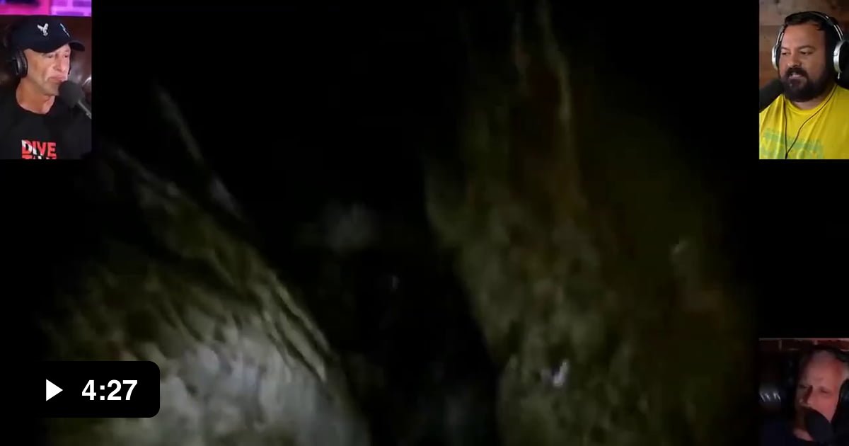 Cave explorer gets stuck deep inside flooding cave... my personal ...