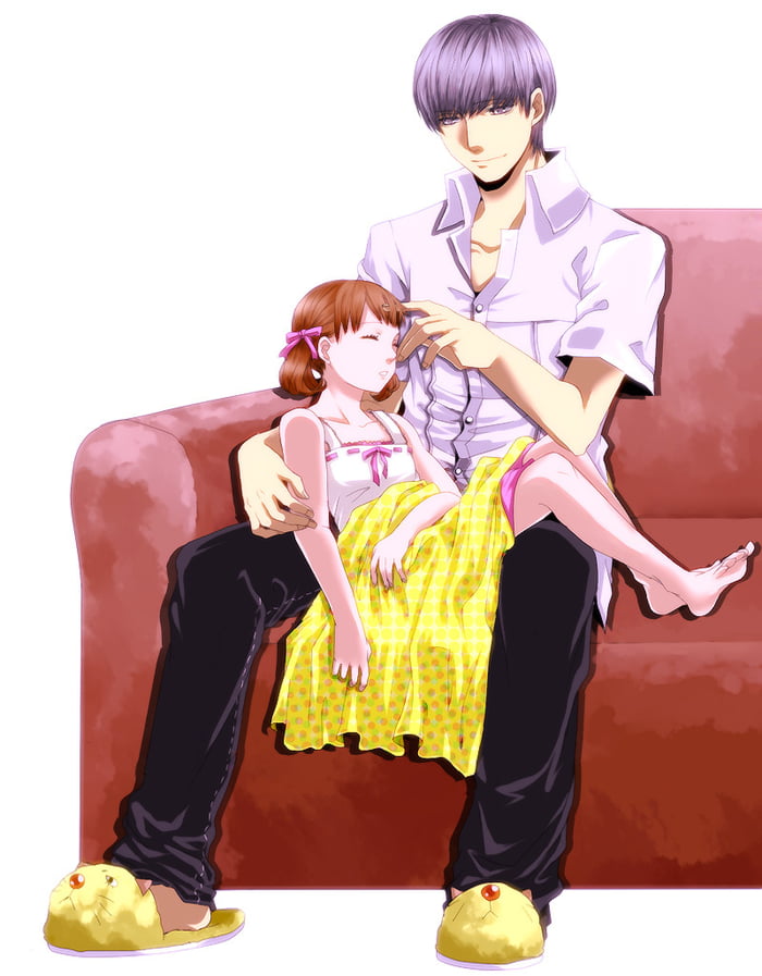 Posting Persona pics daily. Day 1391: P4 Nanako and Yu - 9GAG