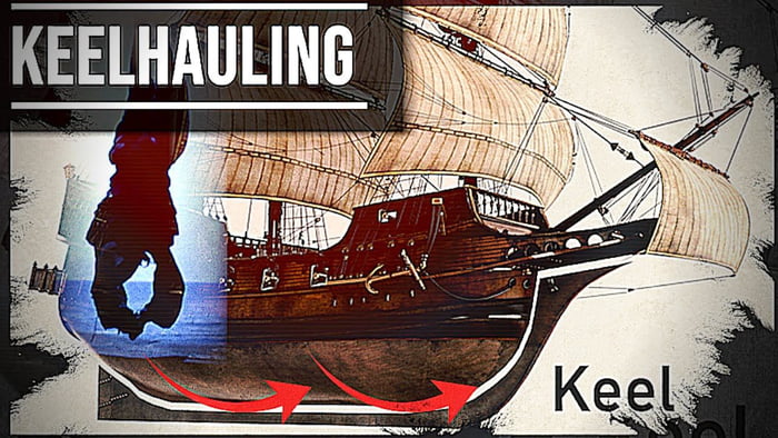 As a kid i thought keelhauling would be a bigger problem in my life ...