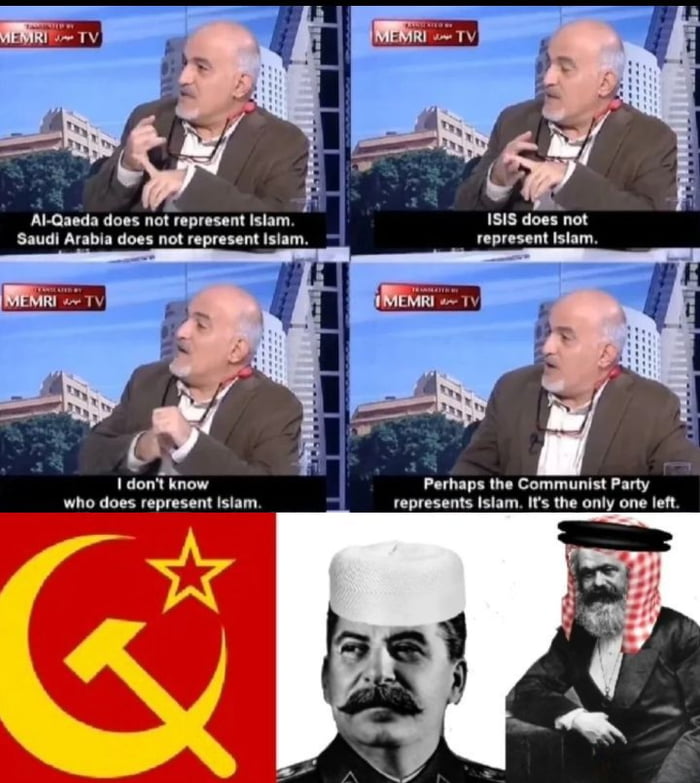 First of all, I won't allow anyone to say "Joseph Stalin" without the ...