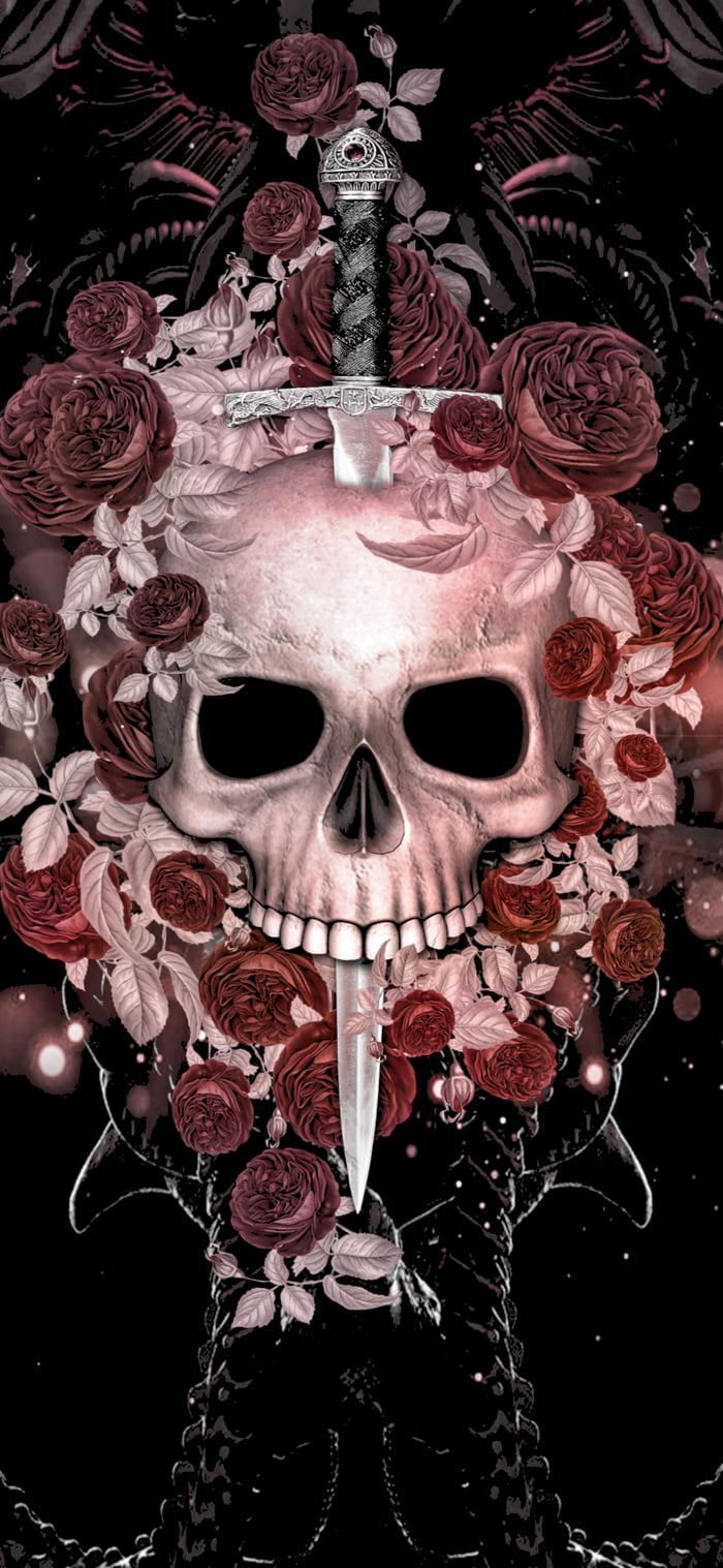 Daggered Skull - - 9GAG