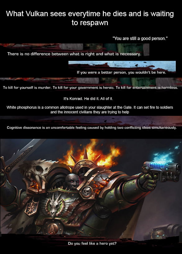 What Vulkan sees everytime he dies - 9GAG