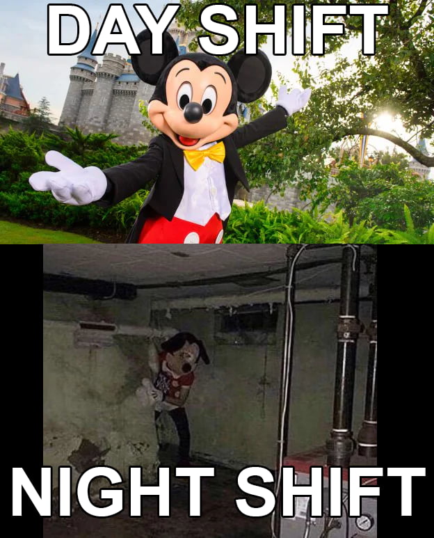 The night shift is a very different experience - 9GAG
