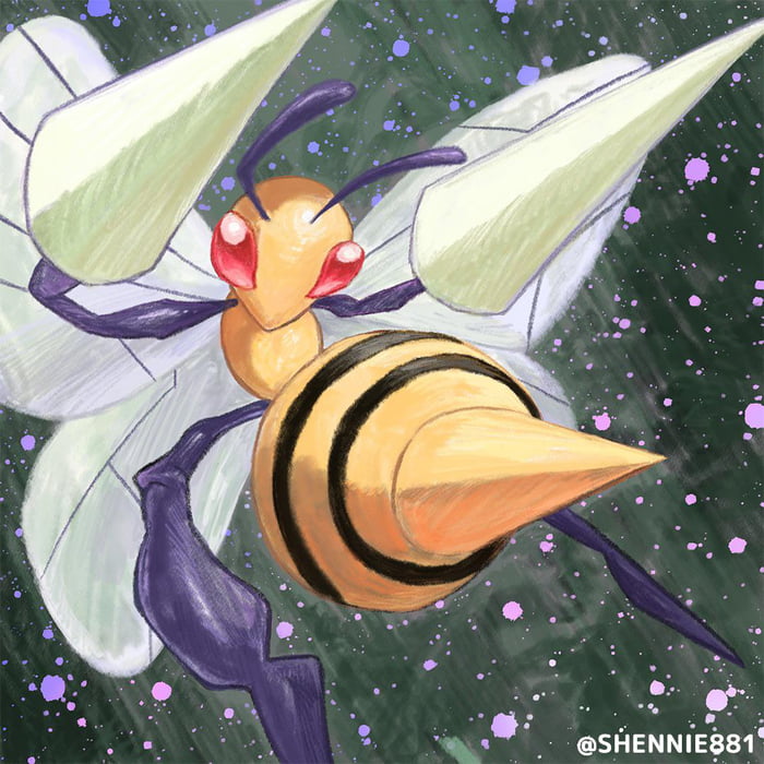 Beedrill Art - 9GAG
