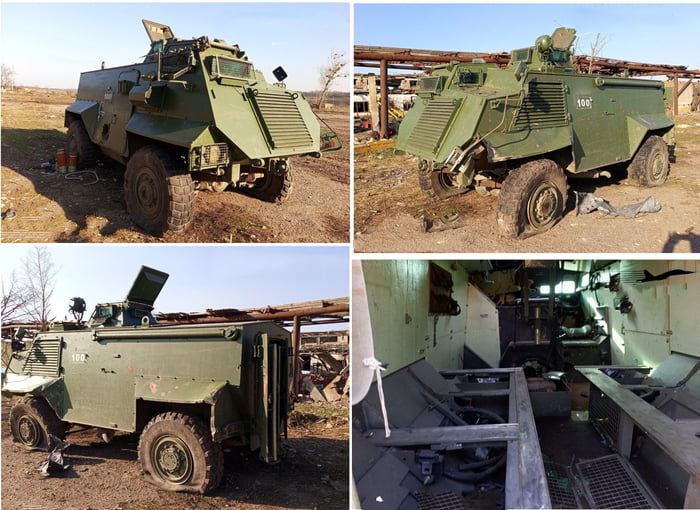 In the Kharkiv region, the Russian Army captured British armored ...