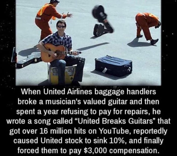 "United Breaks Guitars" is a trio of protest songs by Canadian musician ...