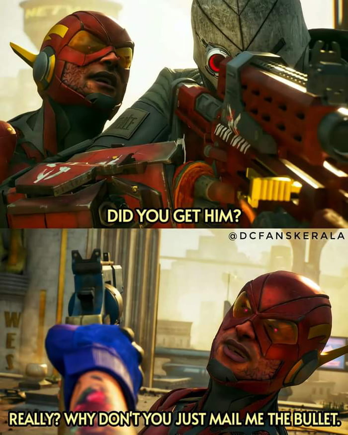 Flash being Flash - 9GAG