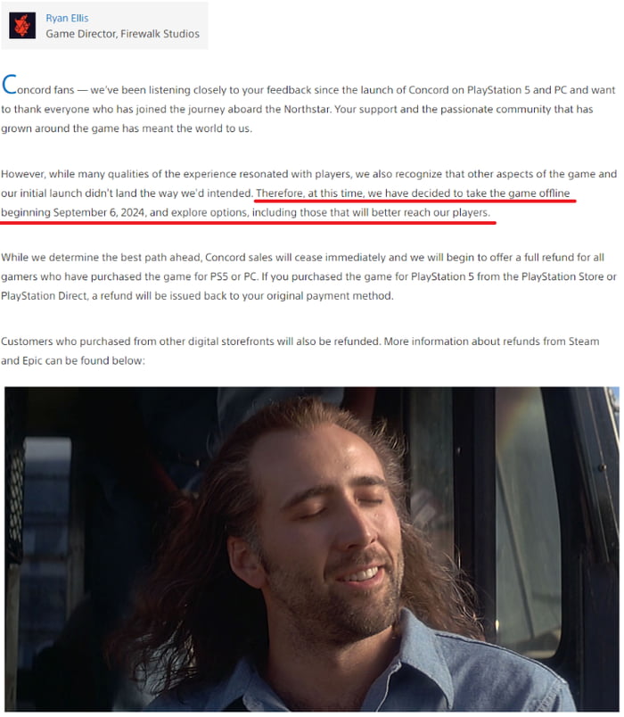 Concord collapsed in Less than a month - 9GAG