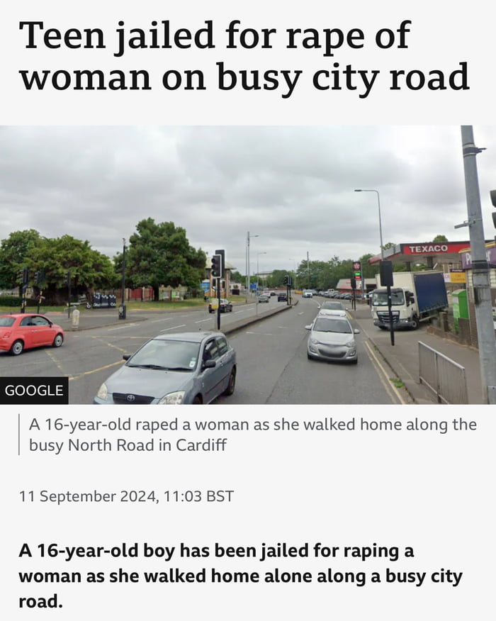 Does not surprise me anymore with this kind of incident in UK. - 9GAG