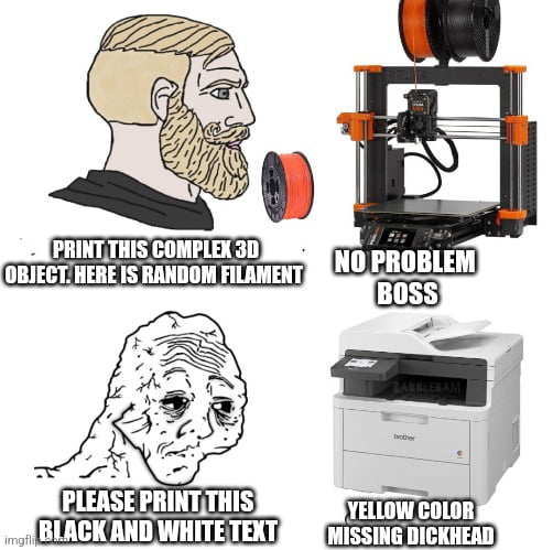 Printer doesn't go brrrr - 9GAG