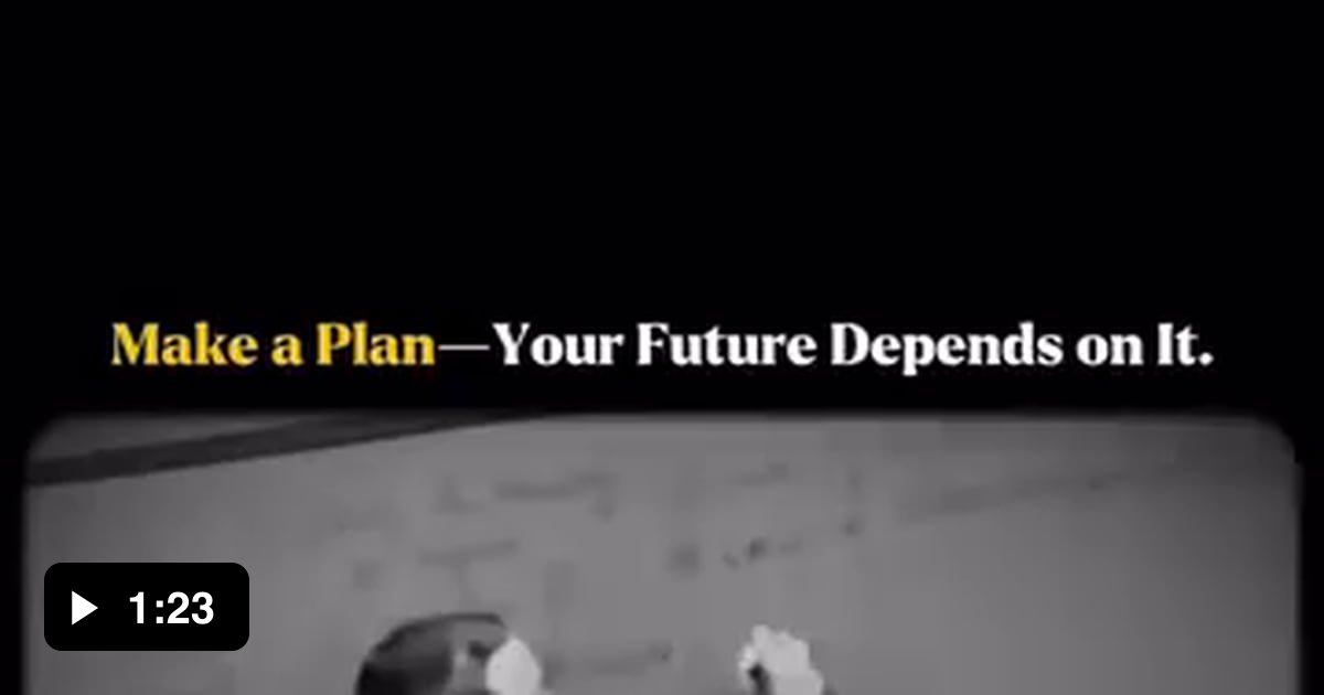 Make a plan. Stick to it - 9GAG