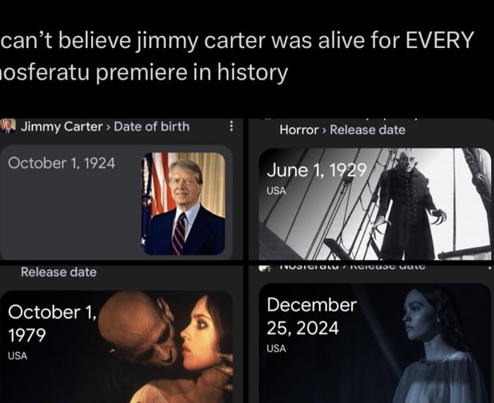 This opens questions like WAS CARTER A VAMPIRE HIMSELF? - 9GAG