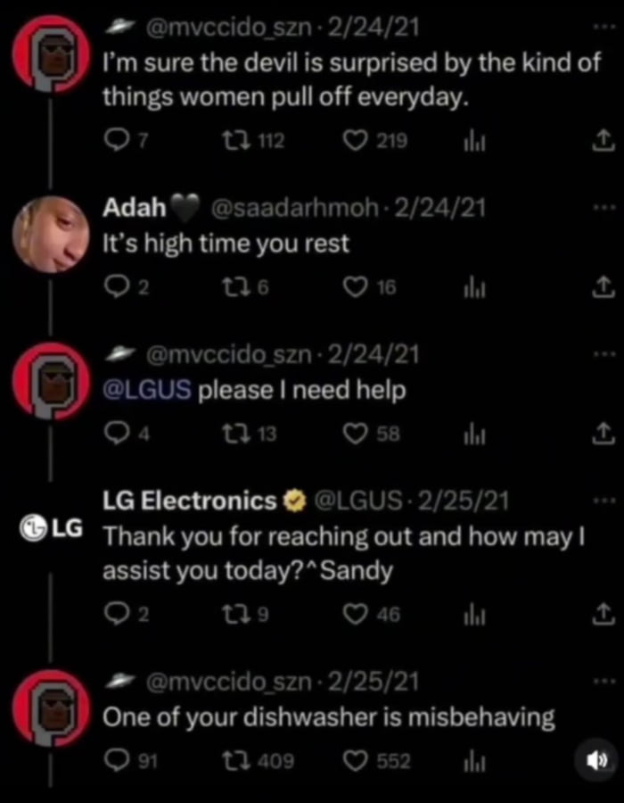 LG was not prepared for this kind of tech support request. - 9GAG