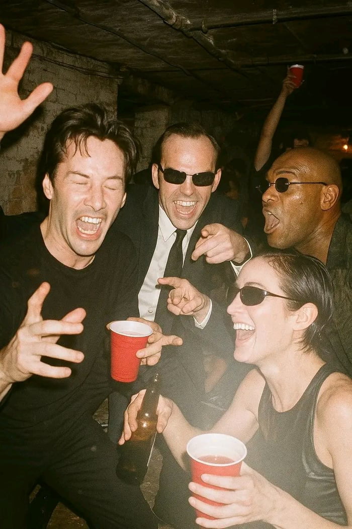 And everyone is happy on the Matrix - 9GAG