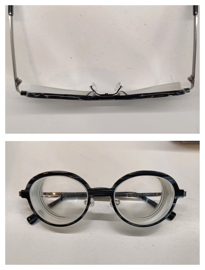 A pair of -19 glasses - 9GAG