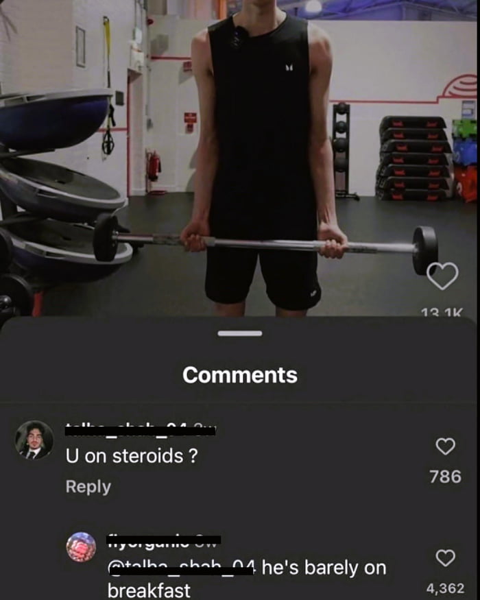 He's barely on breakfast - 9GAG