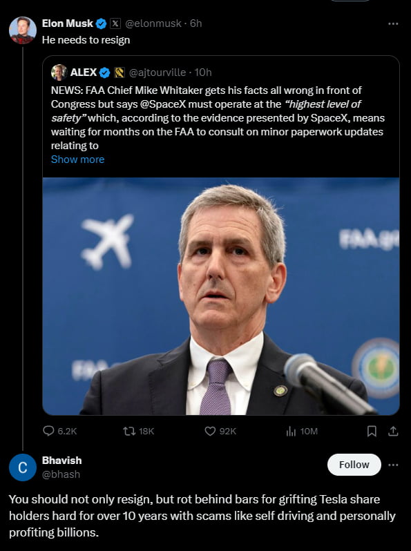 Musk must resign - 9GAG