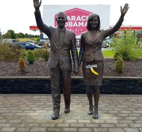 Barack and Juanita Banana - 9GAG