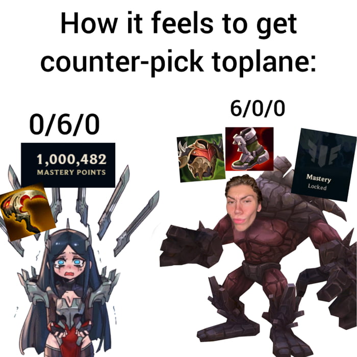 Mastery locked always the best player - 9GAG