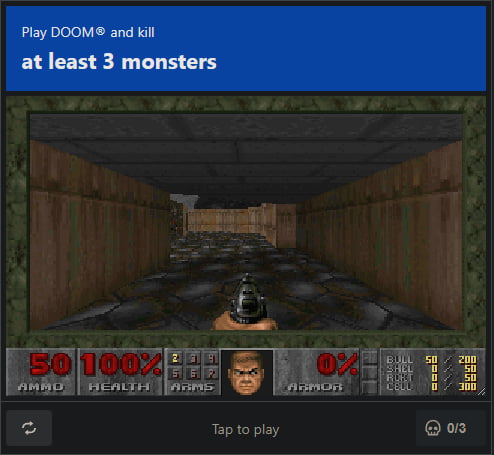 There is now Doom captcha - 9GAG