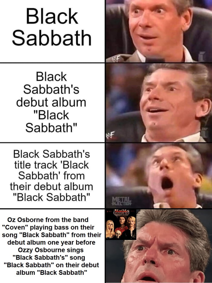 This was posted on a "Black Sabbath"! - 9GAG