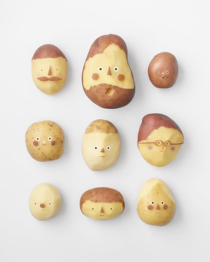 Here are some potatoes after scrolling to bot Posts. - 9GAG