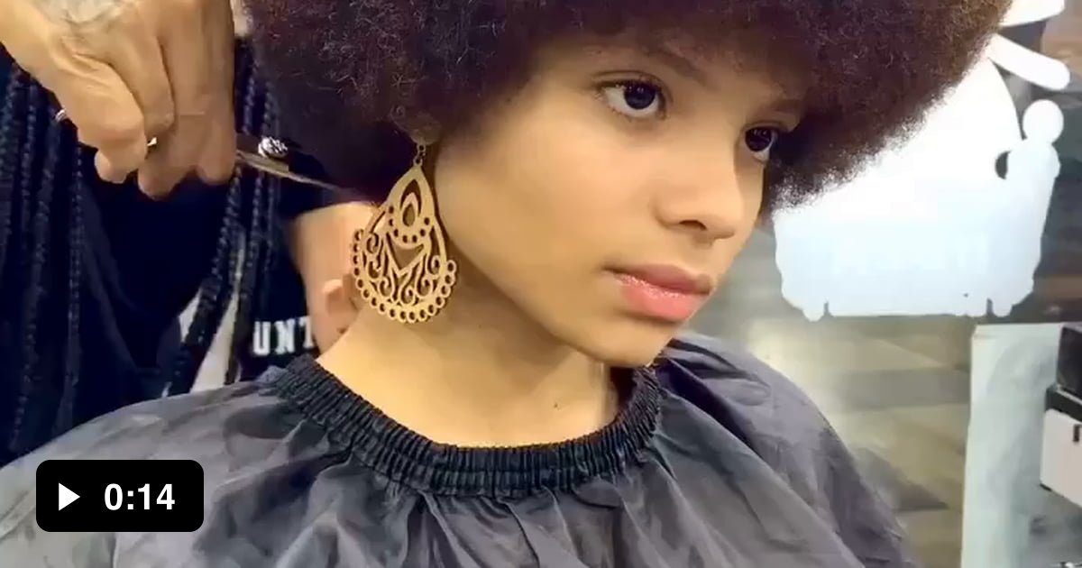 A big, beautiful Afro - 9GAG