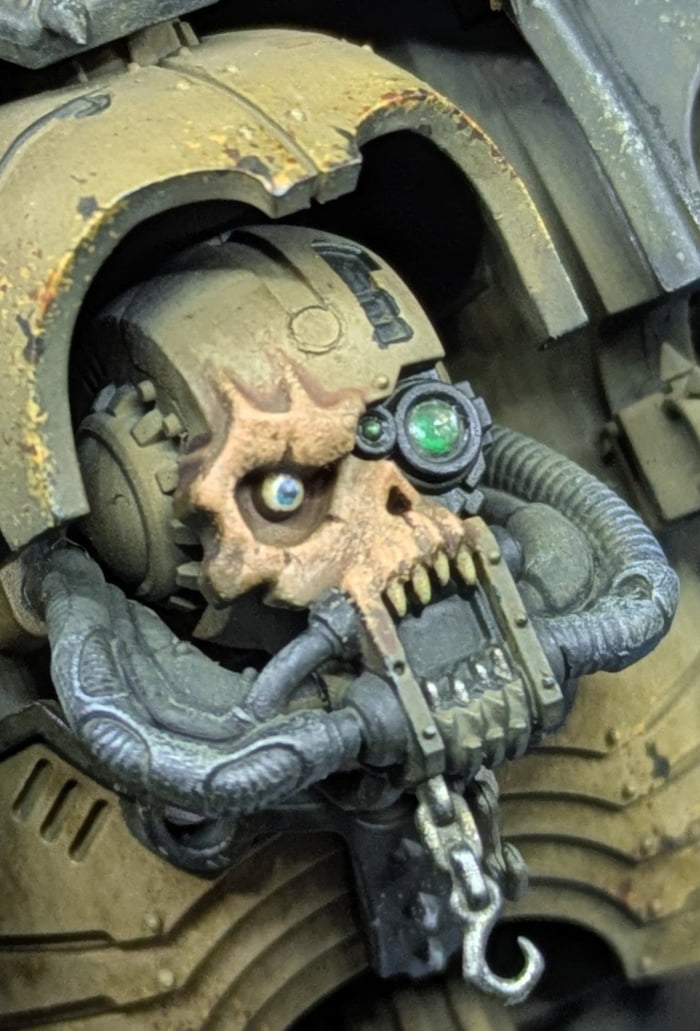 "TFW she uses two thin coats" (Chaos Knight WIP) - 9GAG