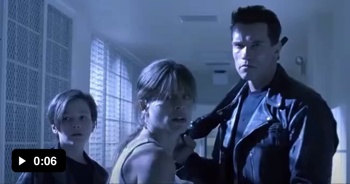 Why did the the terminator RUN? - 9GAG