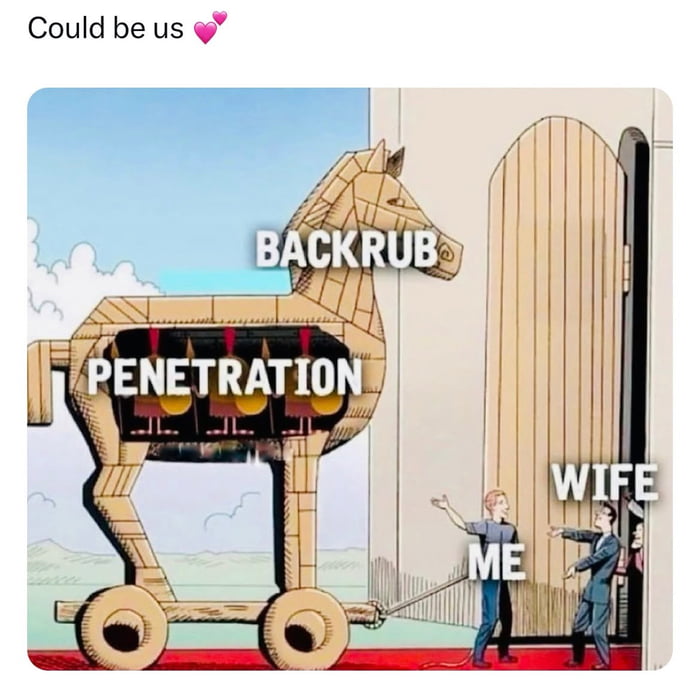 When your backrub strategy is next-level. - 9GAG