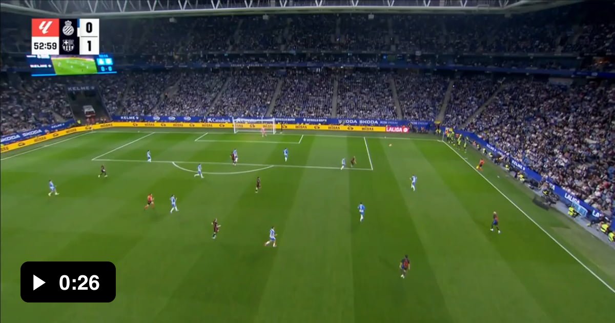 Alternate Angles of Lamine Yamal's Robben-esque goal against Espanyol - 9GAG