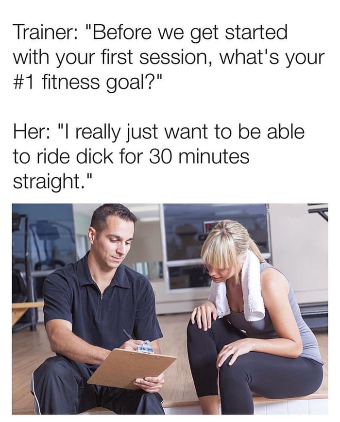 On my way to the gym to work on that goal - 9GAG