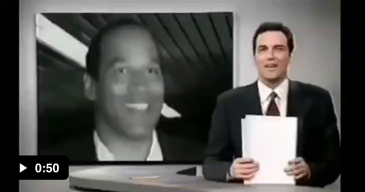 Norm Macdonald's weekend update OJ jokes. - 9GAG