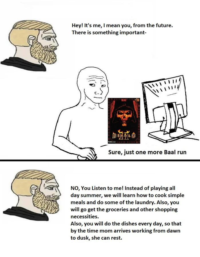 Boys with a time machine - 9GAG