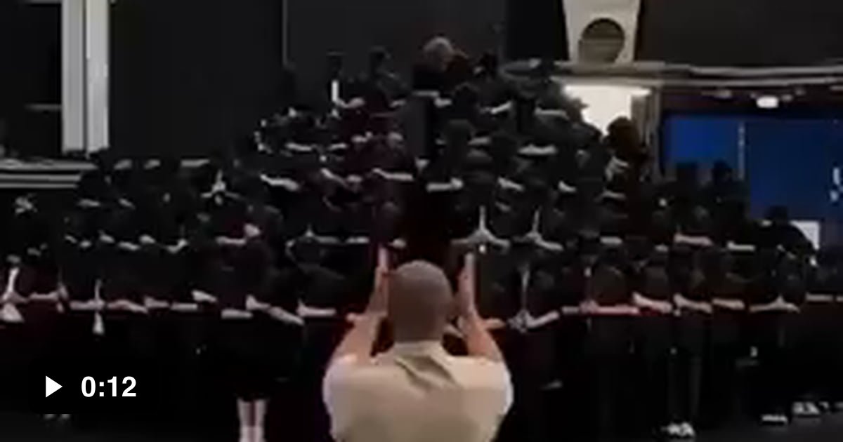 The perfect synchronization of a large group is always impressive. This performance is a ...