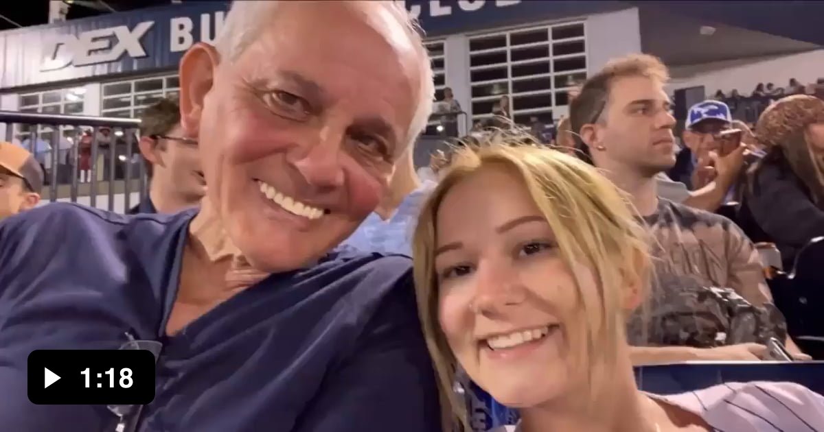 A father and daughter survived being struck by lightning at a baseball game. Talk about a close ...