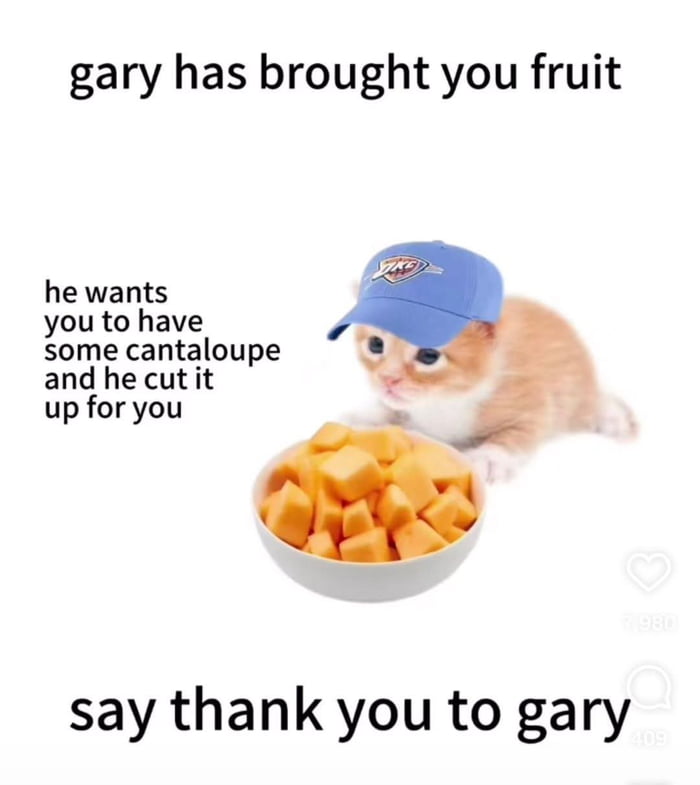 Thank you Gary - 9GAG