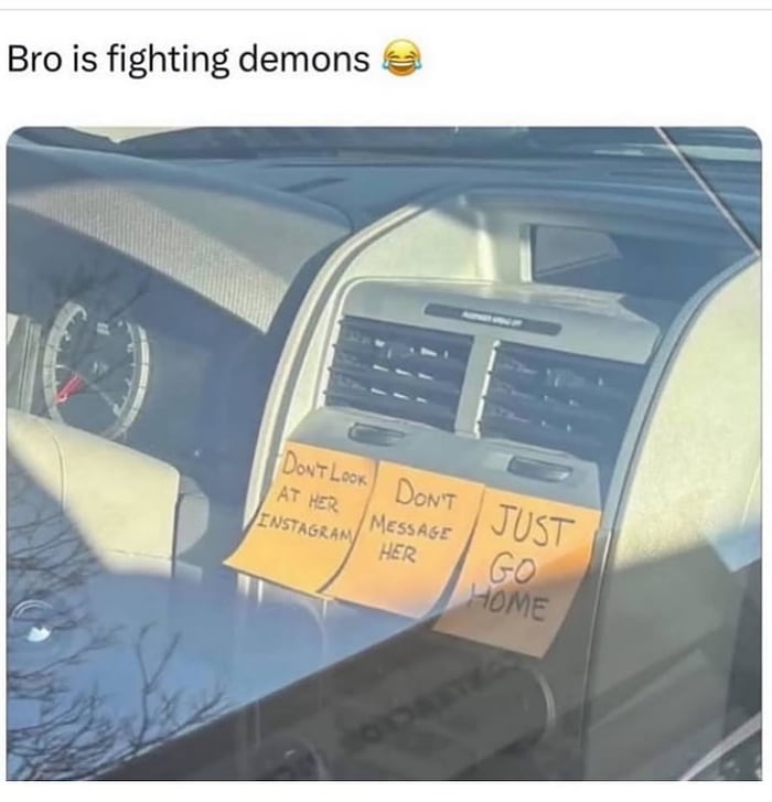 The internal battle is real - 9GAG