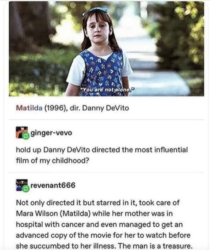 Danny DeVito is truly a national treasure. - 9GAG