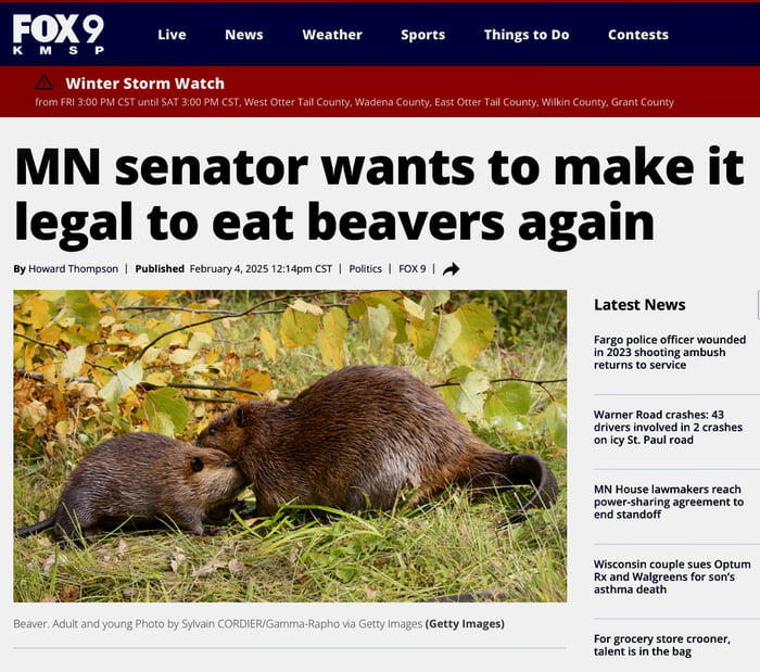 Eating some beaver would be great - 9GAG
