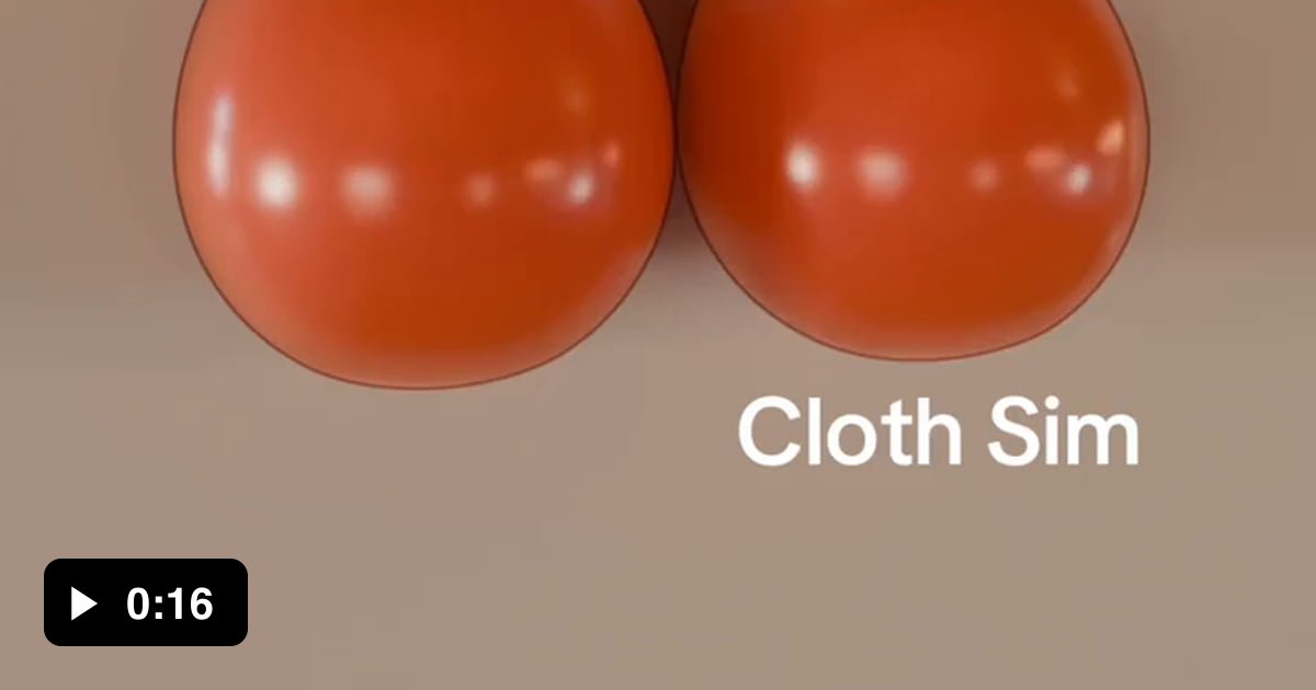 Blender cloth simulation. - 9GAG