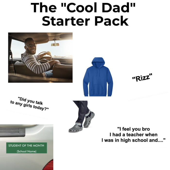 The "Cool Dad" Starter Pack - 9GAG