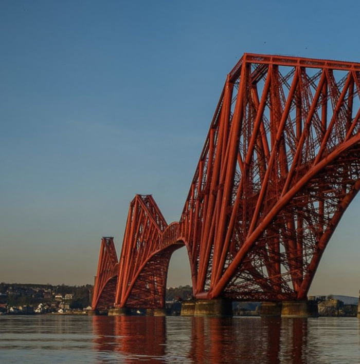 Forth Rail Bridge in Scotland, build between 1882 and 1890. - 9GAG