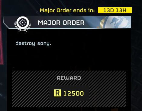 New Major Order - 9GAG
