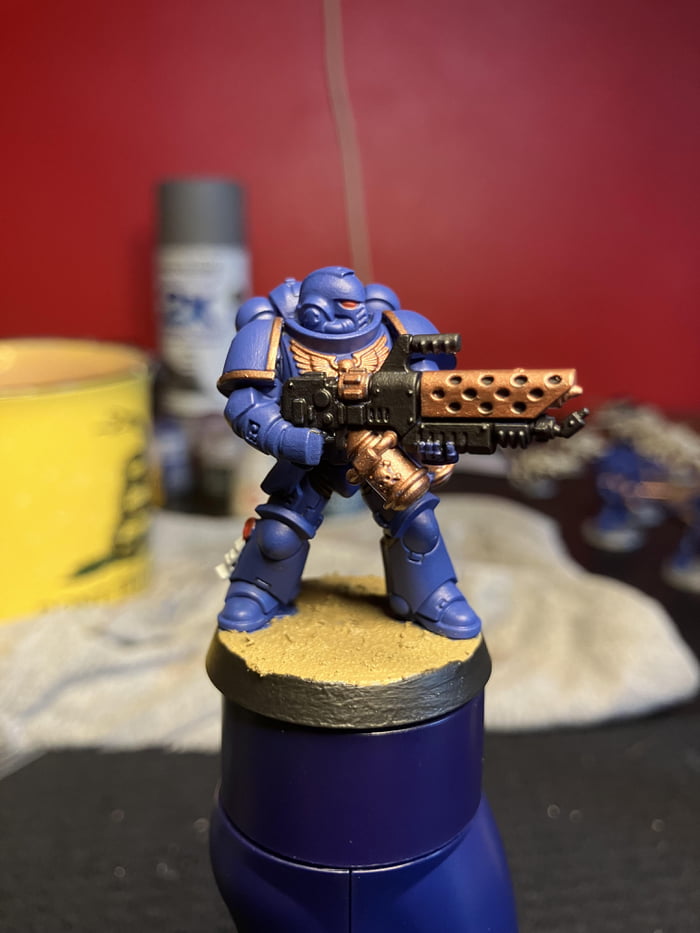 First Warhammer Model Completed - 9GAG