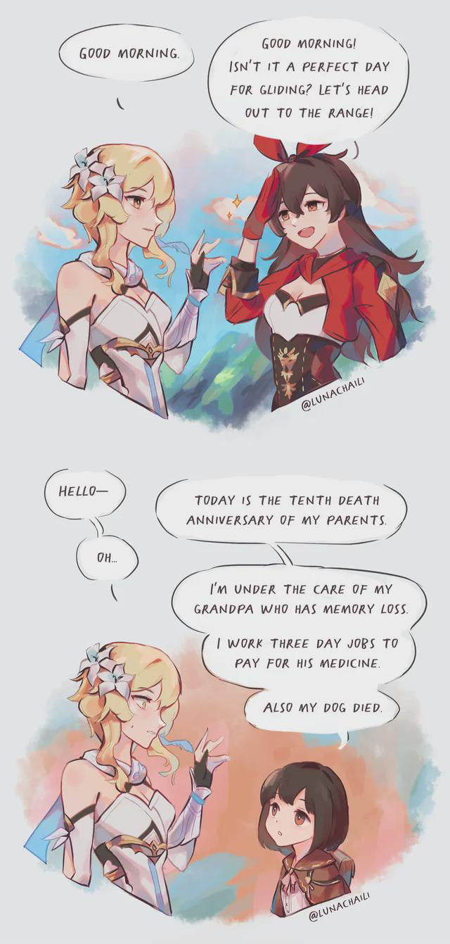 Talking to PCs vs. NPCs - 9GAG