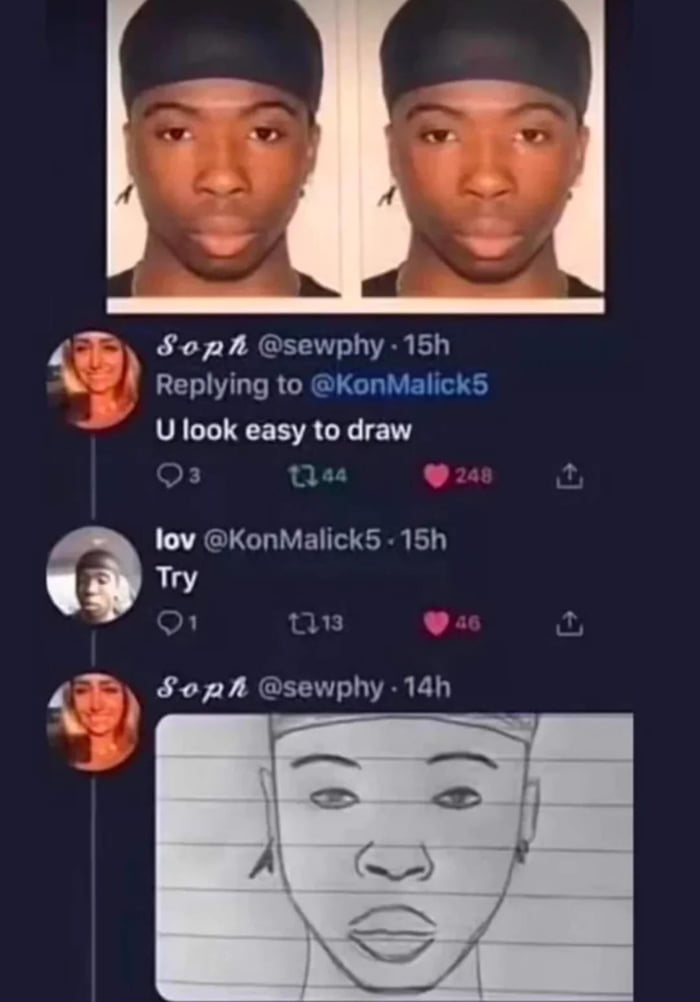 He looks easy to draw - 9GAG